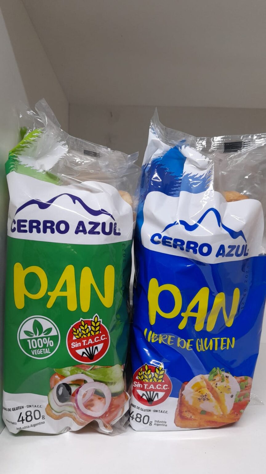 Pan de Molde sin T.A.C.C Cerro Azul - Nutrilight